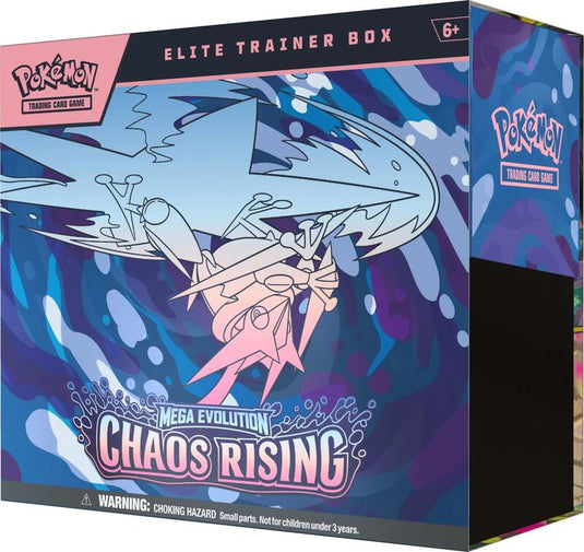 Pokemon Chaos Rising Elite Trainer Box - ME04: Chaos Rising (CRI) – Cobbco